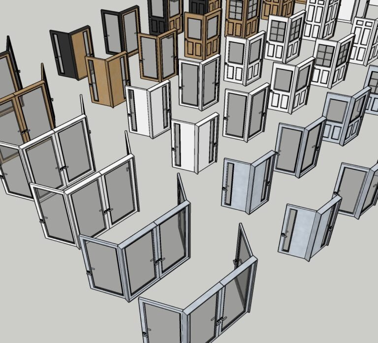 Enhance Your SketchUp Designs with Free Window Components